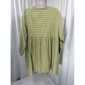 OLIVE | Dresses | New Olive Clothing Plaid Check Mini Dress 0 Cotton ...